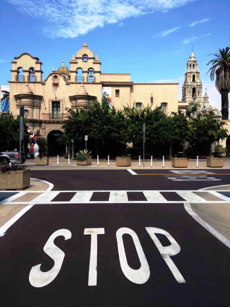Preformed Thermoplastic "STOP" - Capitol Barricade